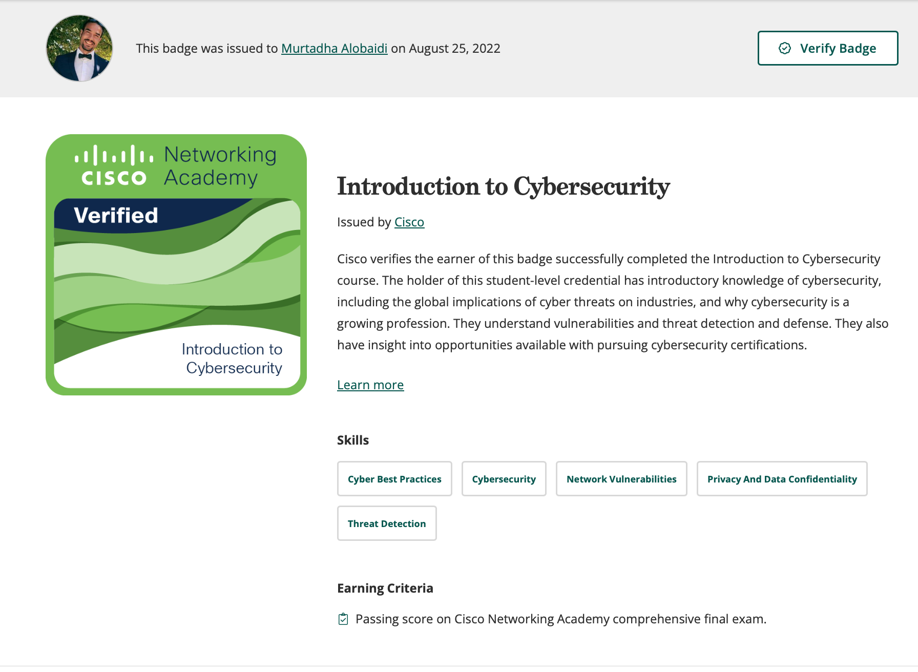 Murtadha Alobaidi - Website
